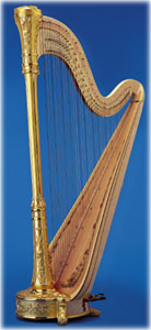 Lyon & Healy Style 11 Gold Pedal Harp | HarpConnection.com